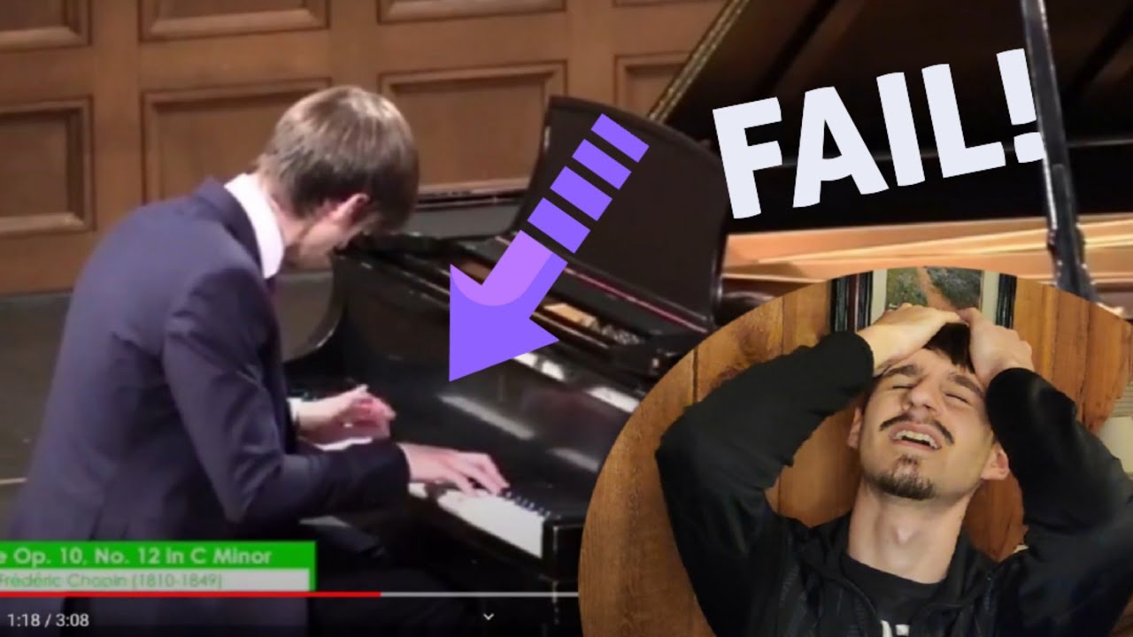 Reacting to my WORST Piano Performance Ever... - YouTube