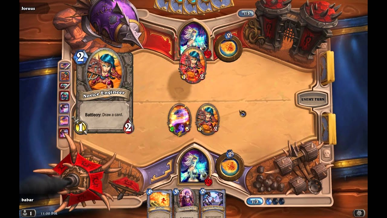 Hearthstone - Ranked Match - Mage vs Mage - YouTube