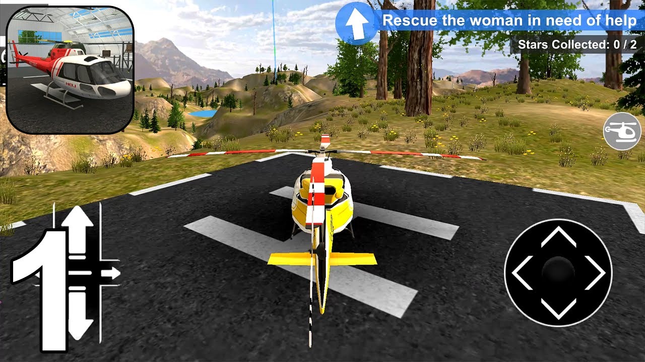 Helicopter Rescue Simulator (By Game Pickle) Android Gameplay - Part 1 ...