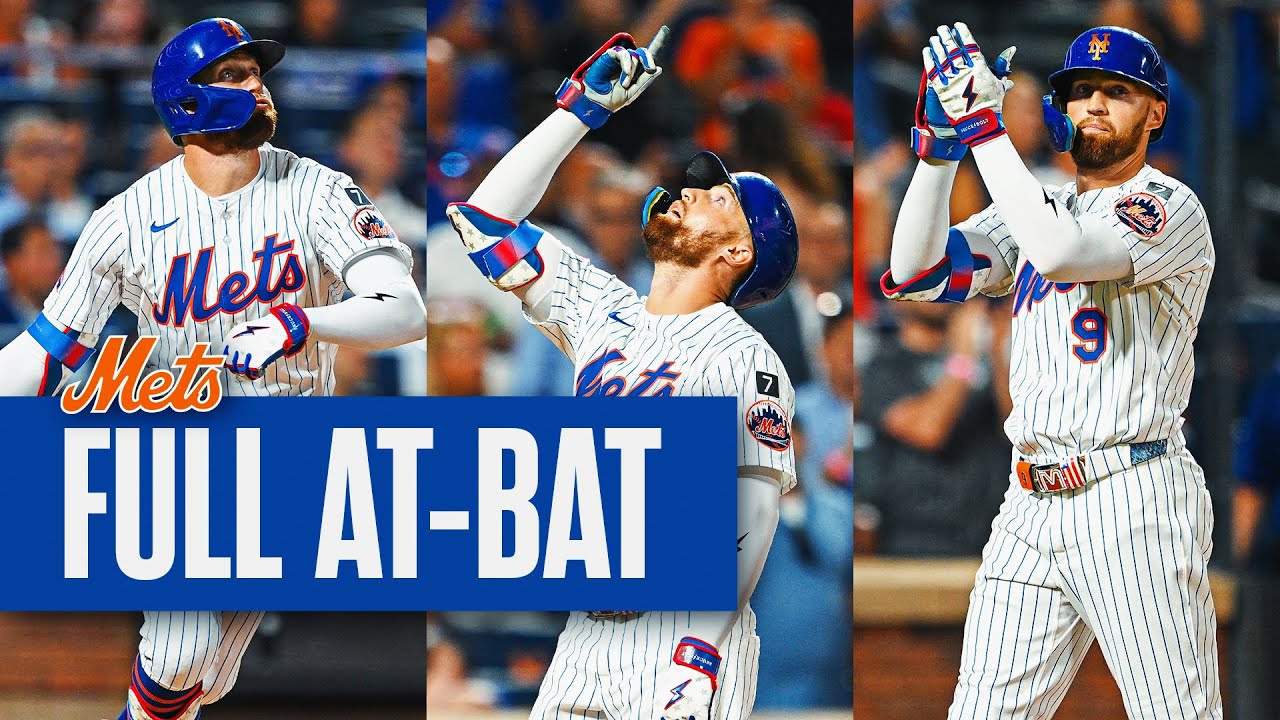 Brandon Nimmo BELTS Three-Run Home Run | FULL AT-BAT - YouTube