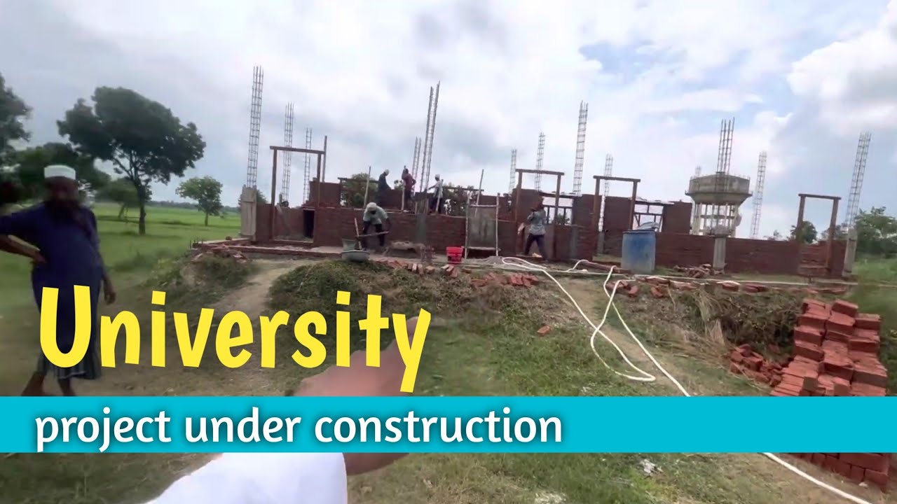 Grand University project in Hameed pur under construction | ایک ...