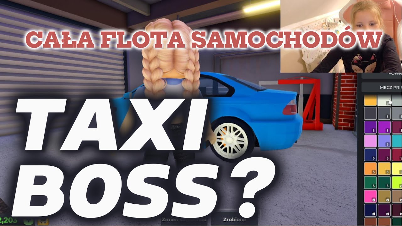 TAXI BOSS ! Nasza Flota przechodzi modernizacje KOLORU ! #roblox # ...