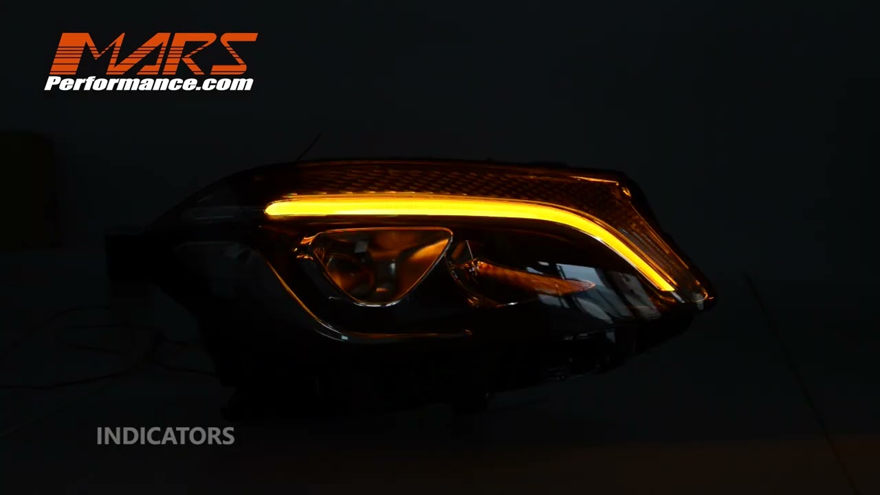Mars Performance Full LED DRL Headlights for Mercedes-Benz A-Class W176 ...