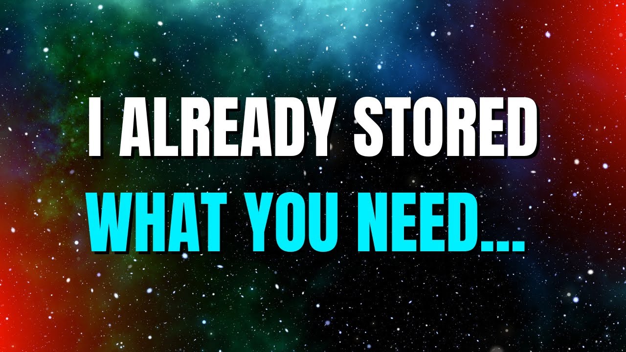 God Message For You Today || I Already Stored What You Need.. || # ...