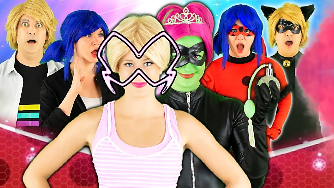 LADYBUG vs Evil ROSE AKUMATIZED | LADYBUG and CAT NOIR - YouTube