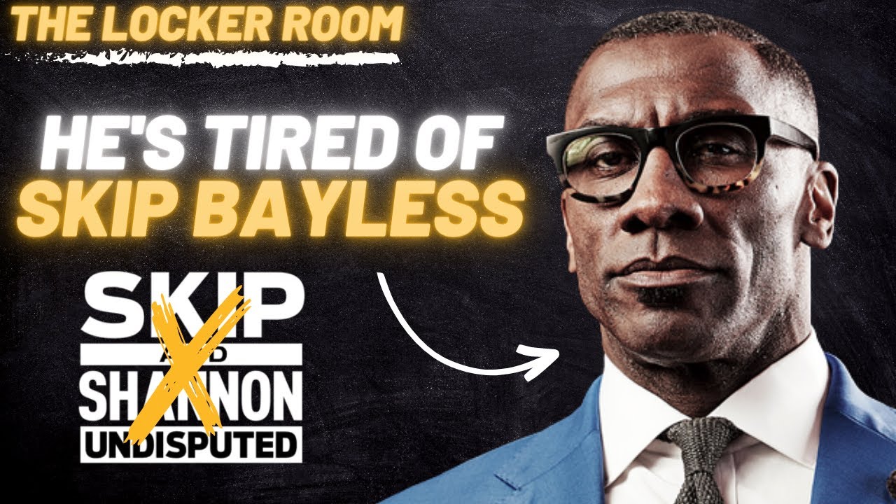 Shannon Sharpe CHECKS Skip Bayless on LIVE TV for his CONSTANT ...
