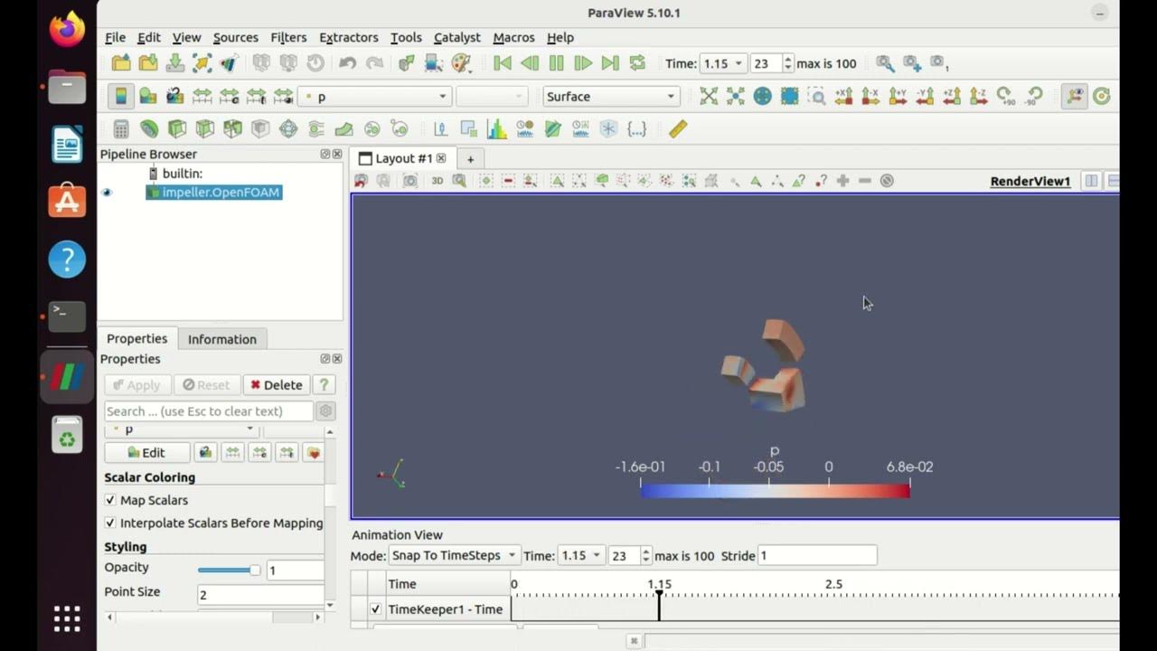 impeller OpenFOAM Tutorial 2024 - YouTube