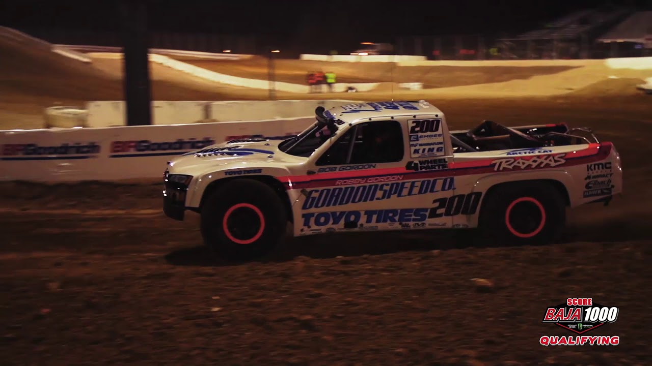 Qualifying for the 51st SCORE International Baja 100 - YouTube