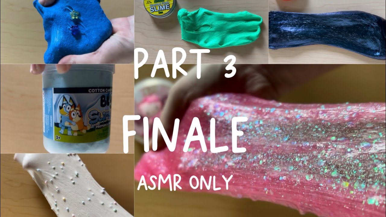 Favorite Slime Brands ASMR ASMR Only (No Talking) Part 3-Finale Store ...