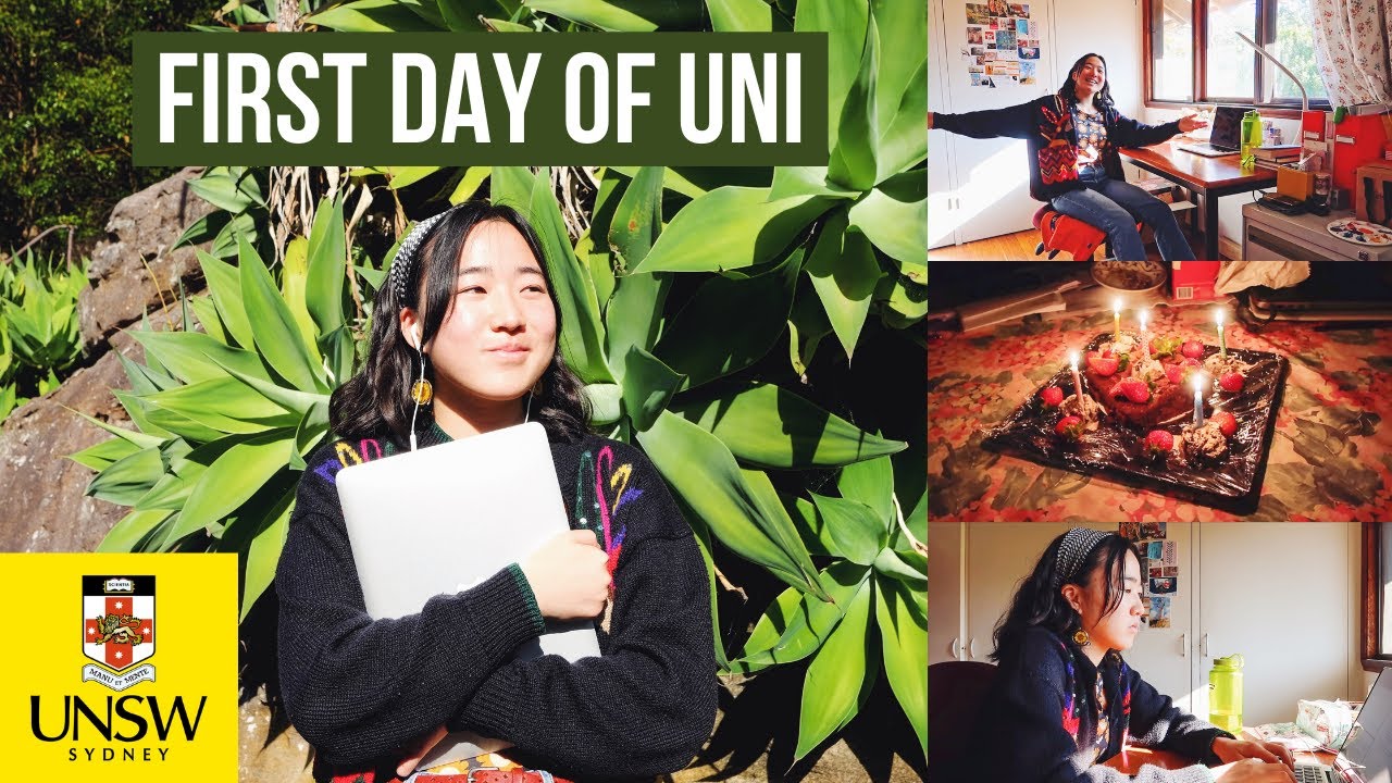 First Day back at Uni (online) Vlog | UNSW Sydney - YouTube