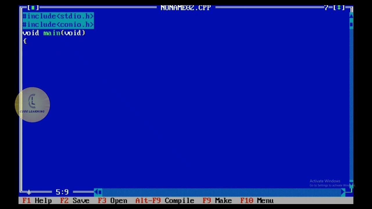 C Language File Handling Ferror Codelearning Youtube