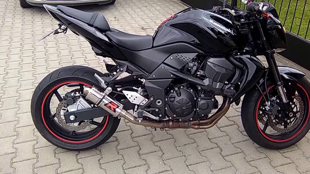 Kawasaki z750/2008. Wydech/Exhaust/ Dominator GP I - YouTube