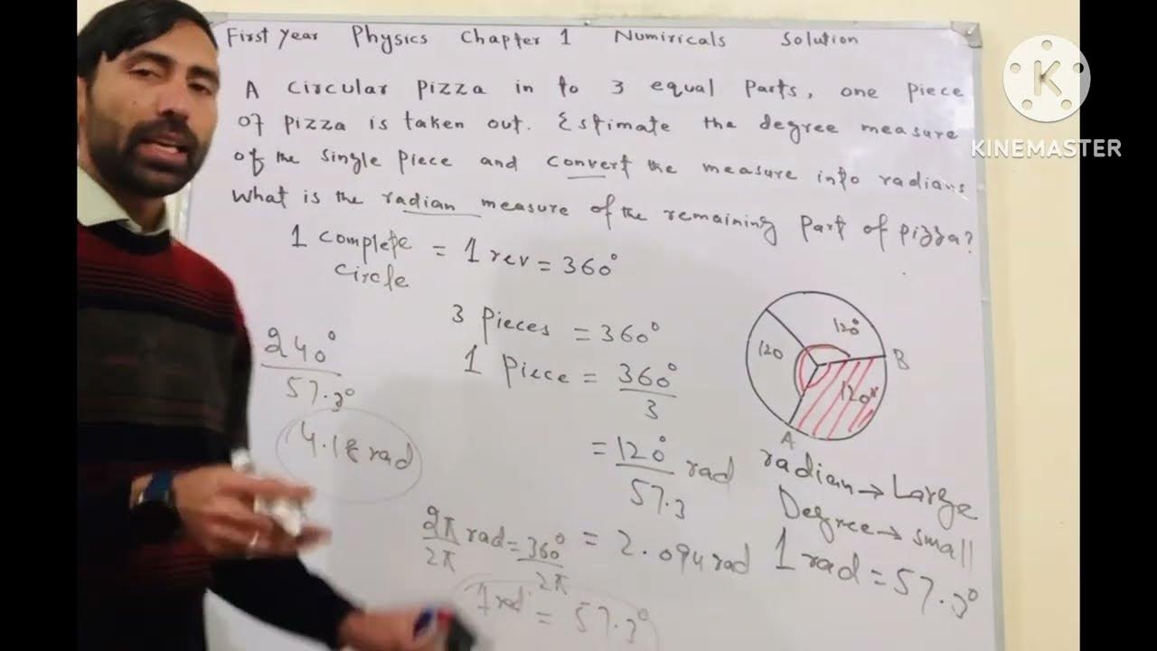 First year physics chapter 1 measurements Numerical 1 Solution - YouTube