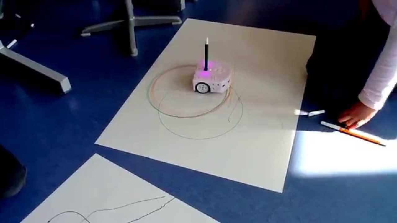 Thymio dessine; initiation à la programmation - YouTube