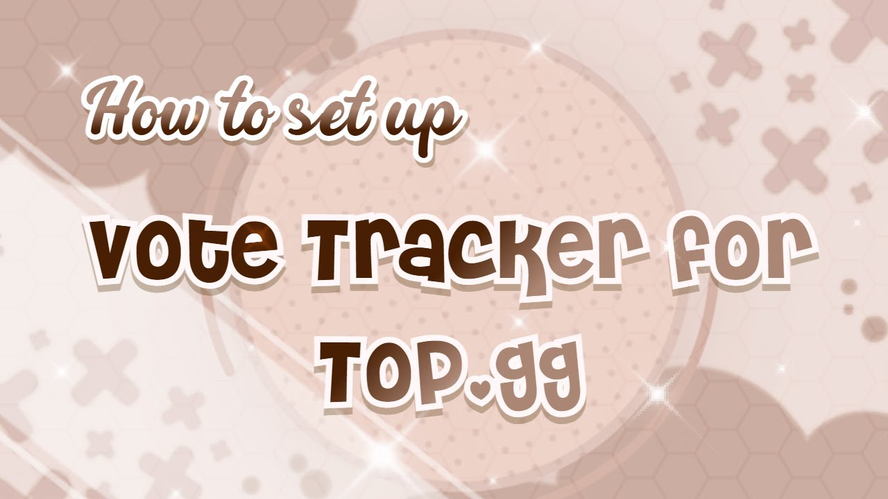 How to setup vote tracker | Top.gg | mswannyy - YouTube