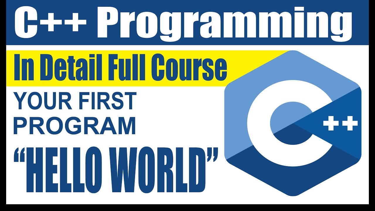 C Programming 02 How To Write First Program In Dev C Youtube 4252