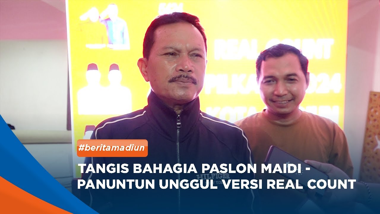 MADIUN - Tangis Bahagia Relawan Paslon Maidi - Panuntun Unggul Versi ...