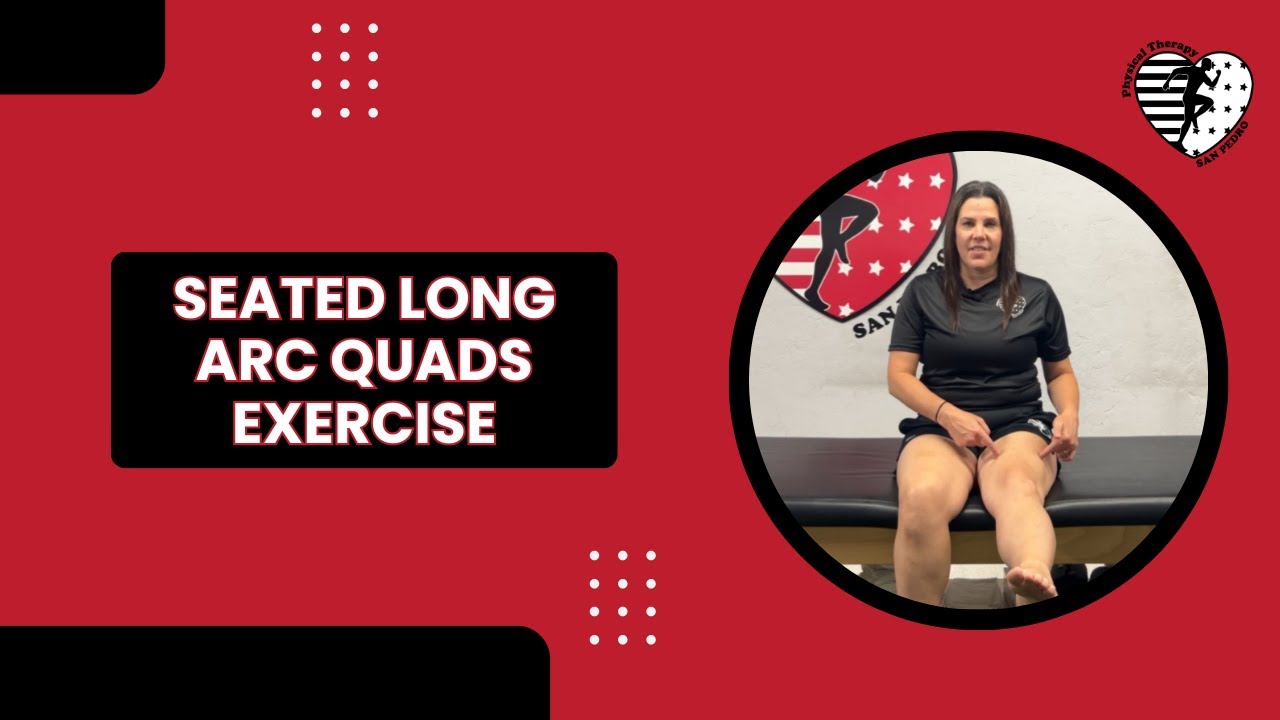Seated Long Arc Quads Exercise - YouTube