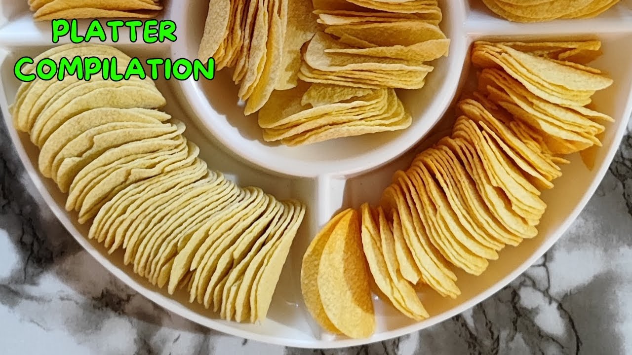 ASMR 😋 Filling platter with SNACKS 🧀 COMPILATION I PRINGLES - YouTube