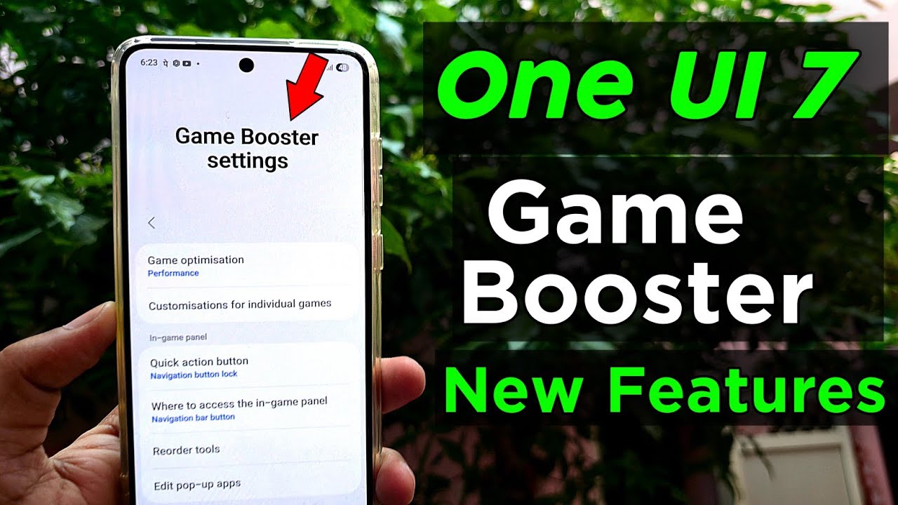 Samsung One UI 7 Update: New Game Booster settings and features boost ...