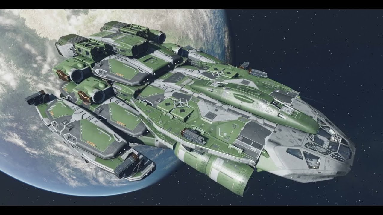 Starfield - Best Looking Overpowered Endgame Cargo Spaceship Builds ...