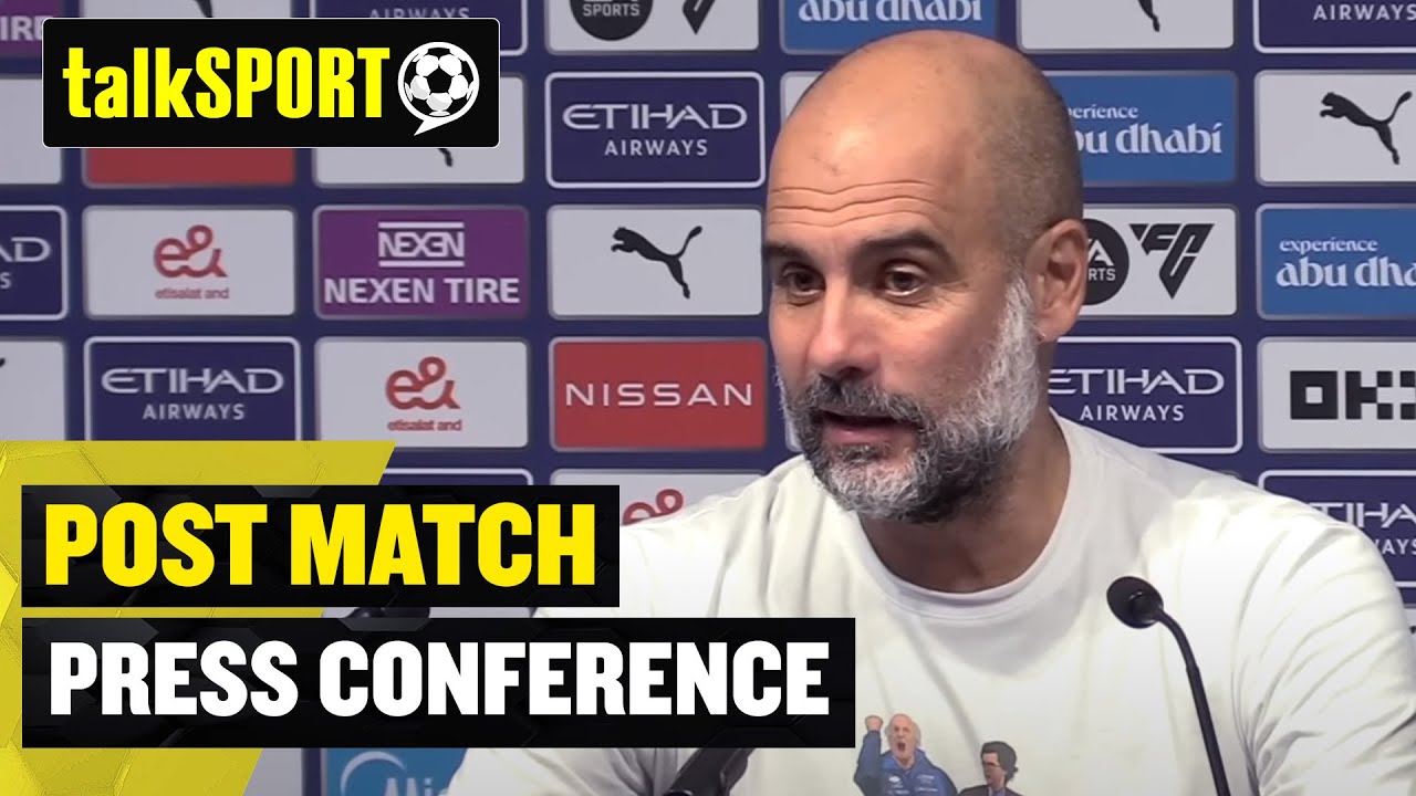 Pep Guardiola's Post-Match Press Conference | Reflecting on Man City's ...