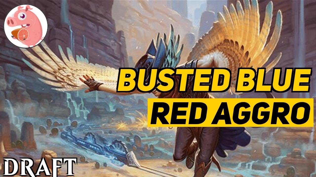 BUSTED Blue Red AGGRO | Top 10 Mythic | Outlaws of Thunder Junction Draft | MTG Arena - YouTube