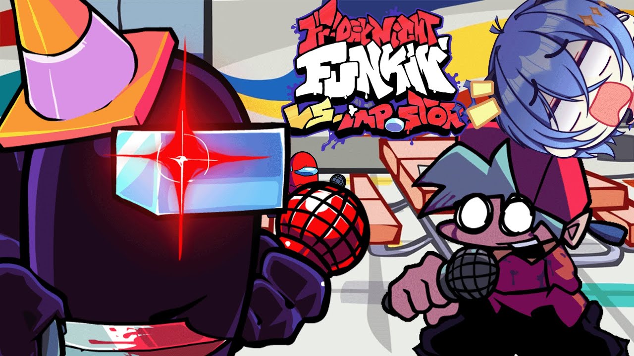 A Very SUS FNF Mod - VS IMPOSTER V4 (reaction) - YouTube