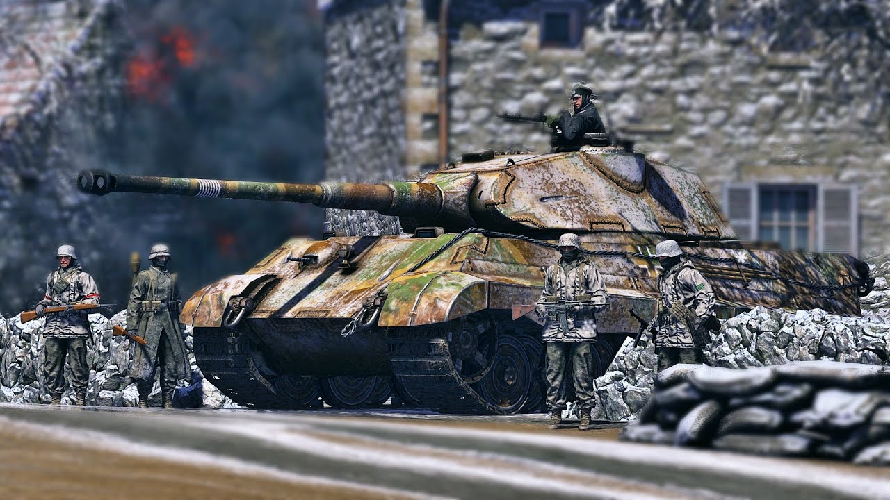 King Tiger Last Stand: Ardennes 1944 | Gates of Hell - YouTube