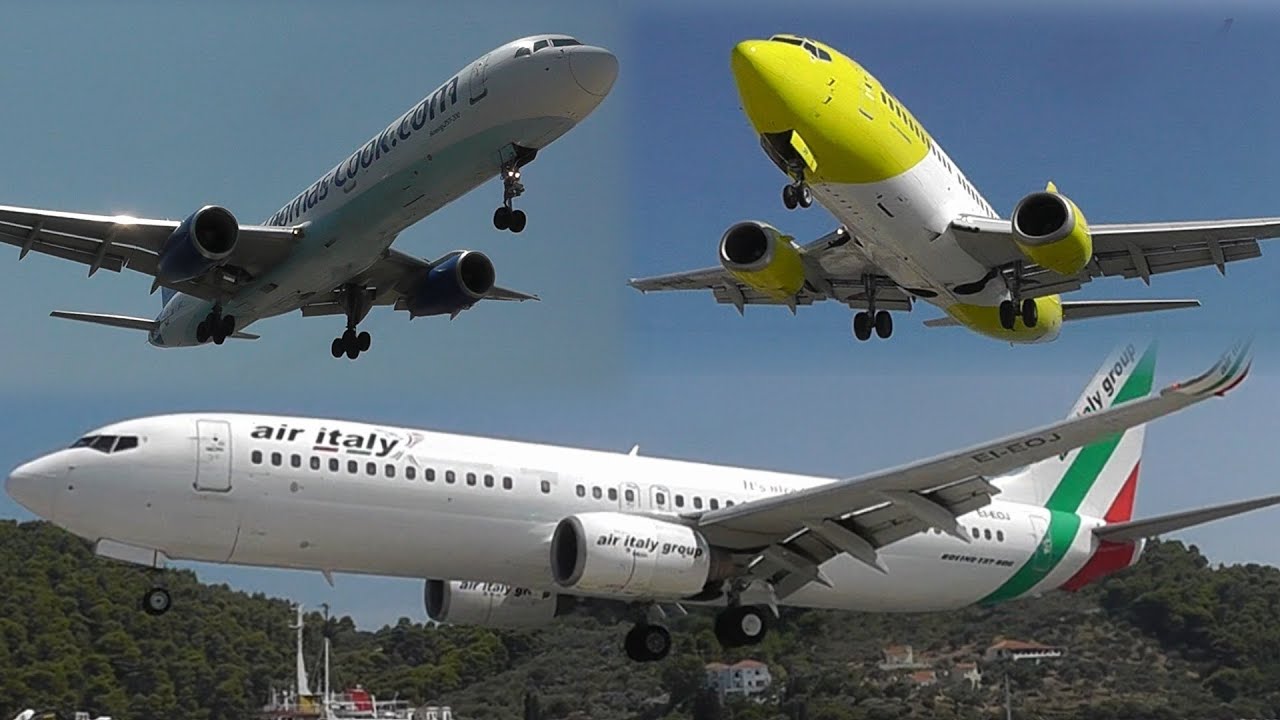 7 Hours of Insane Plane Spotting at Skiathos, the Second St Maarten ...