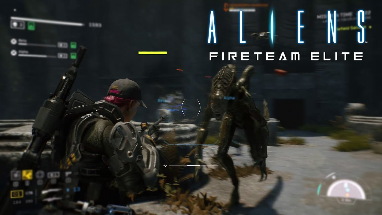 Aliens: Fireteam Elite - E2M2 CONTACT (Intense) Lancer Solo - YouTube