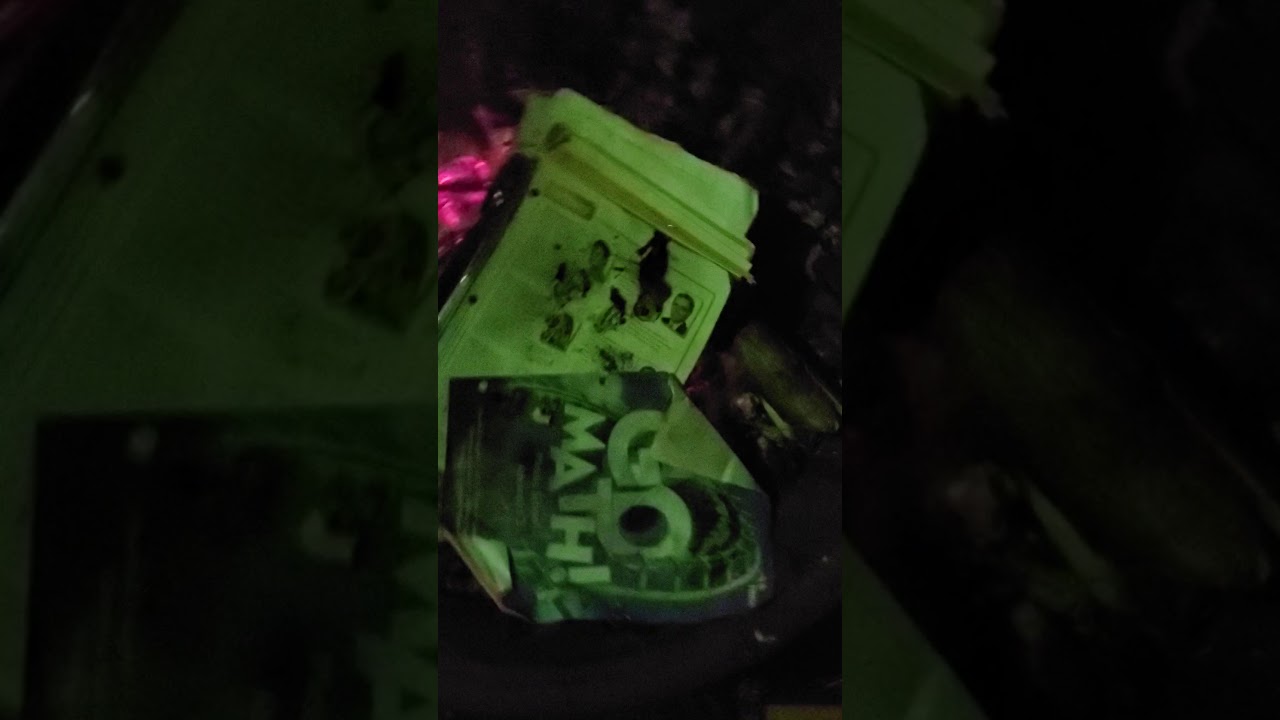 Burning a math book because I can - YouTube