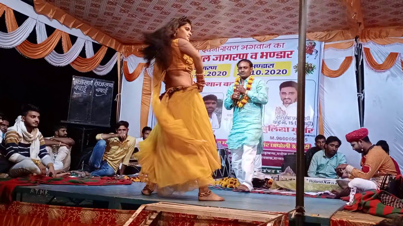 Mukesh mukkad & Riya rathi dance Vijay Gujjar - YouTube