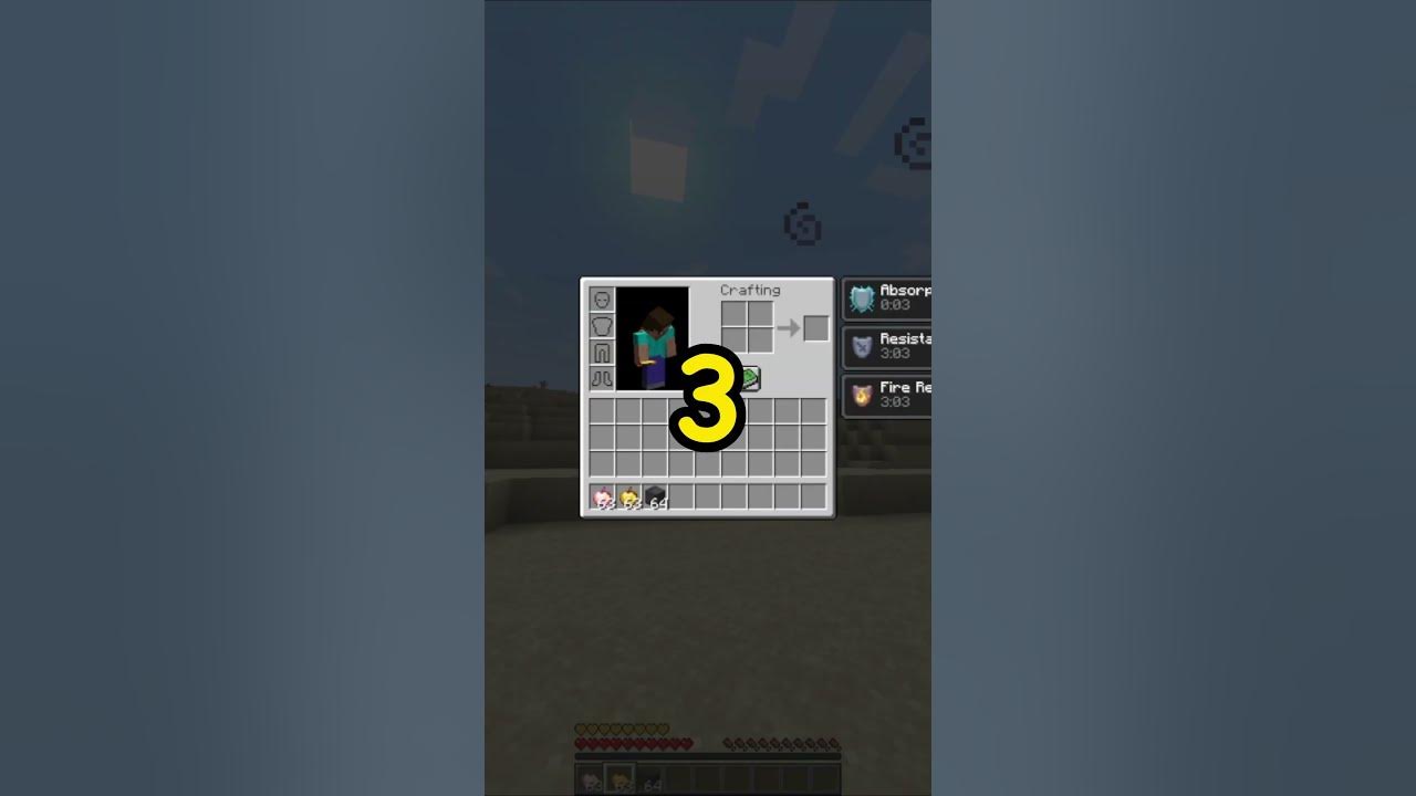 How to get infinite hearts in Minecraft #minecraft #minecraftshorts # ...