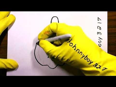 How to draw a Hand Middle Finger Easy ☝️😈😌⚠️Make Sign Language Cómo ...