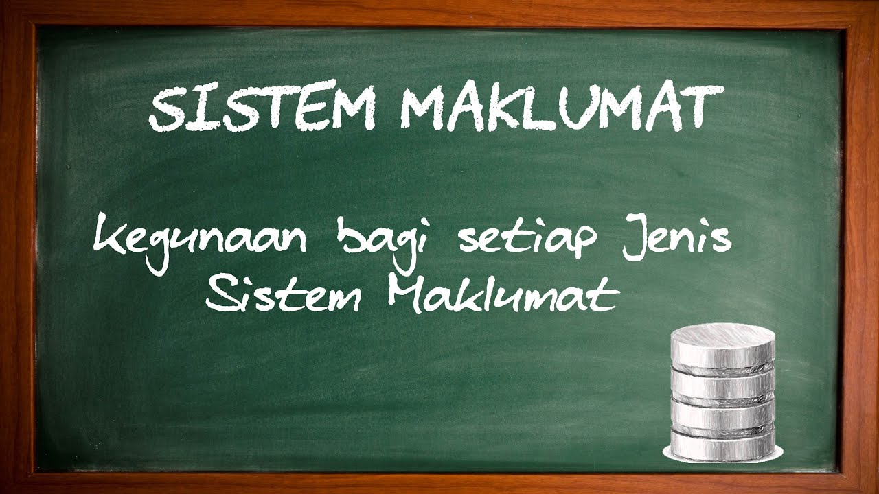 TMK(ICT): Kegunaan Jenis-jenis Sistem Maklumat - YouTube