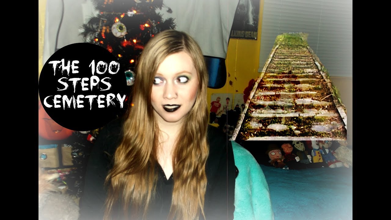 The 100 Steps Cemetery | 🎃 Vlogtober #19 🎃 - YouTube