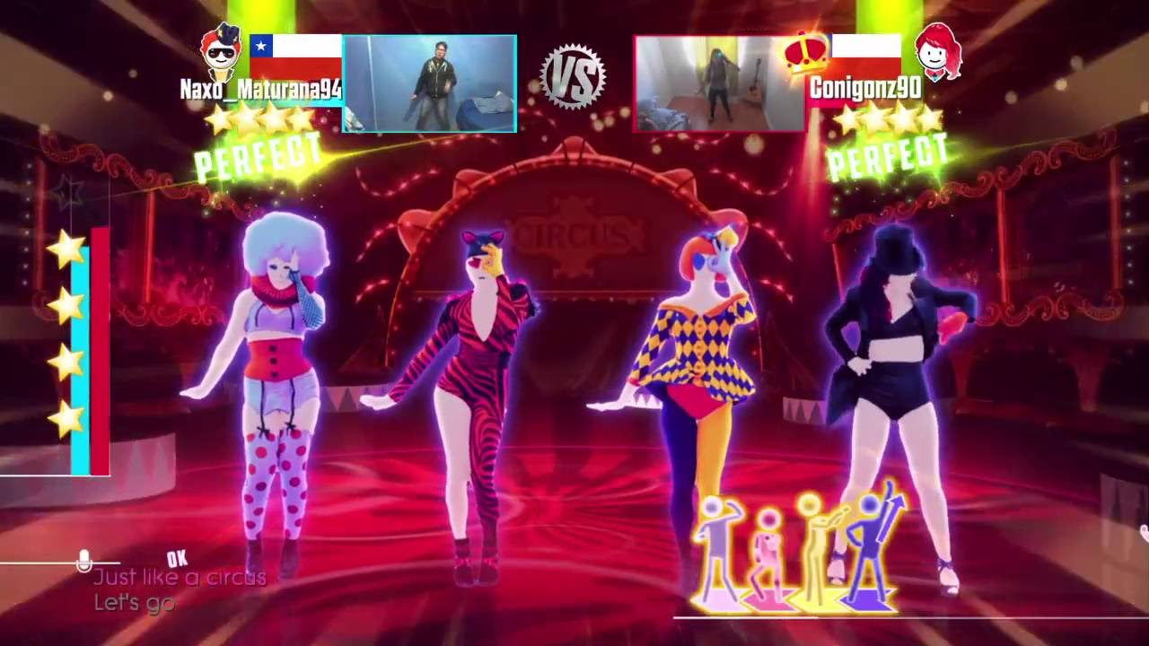 Just Dance 2016 | Circus | Gameplay | World Video Challenge - YouTube