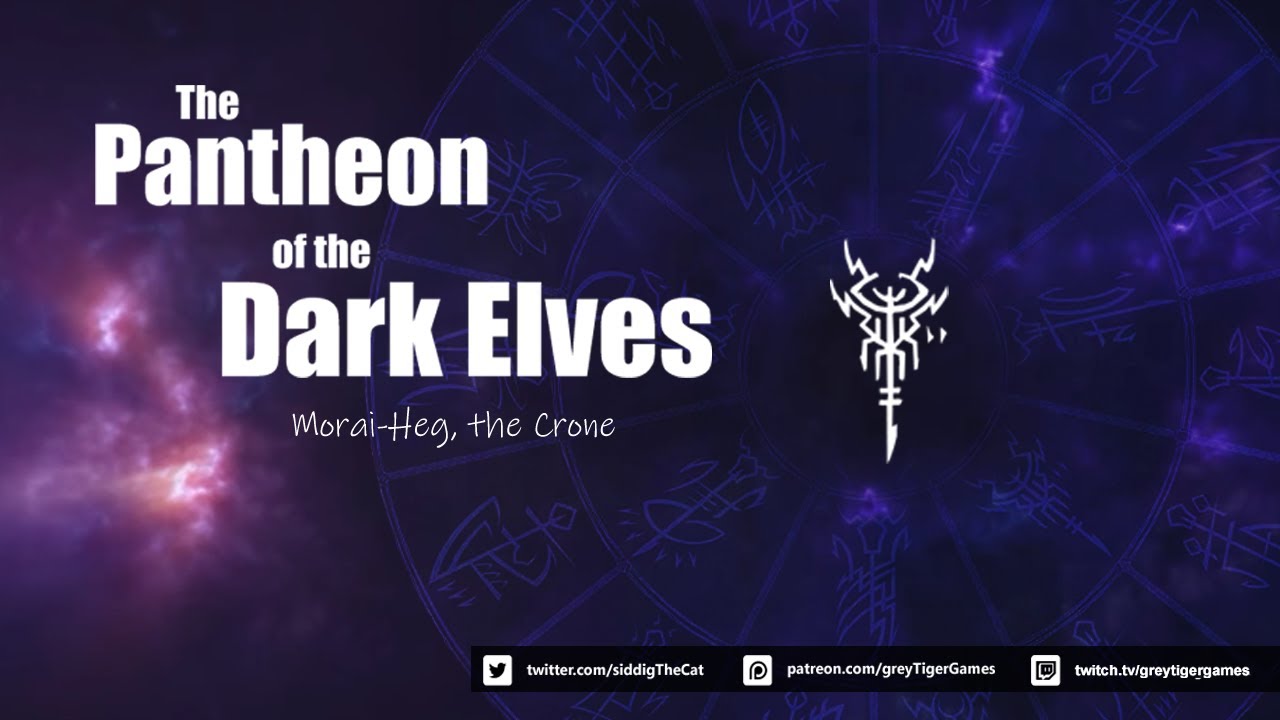 Dark Elves: Morai-Heg, the Crone [Total War: Warhammer 3] [Immortal ...