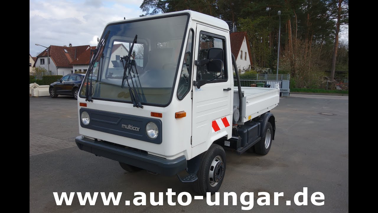 Multicar M26 ECOLINE M26231A Pritsche 85.648Km Sperre Iveco Diesel www ...