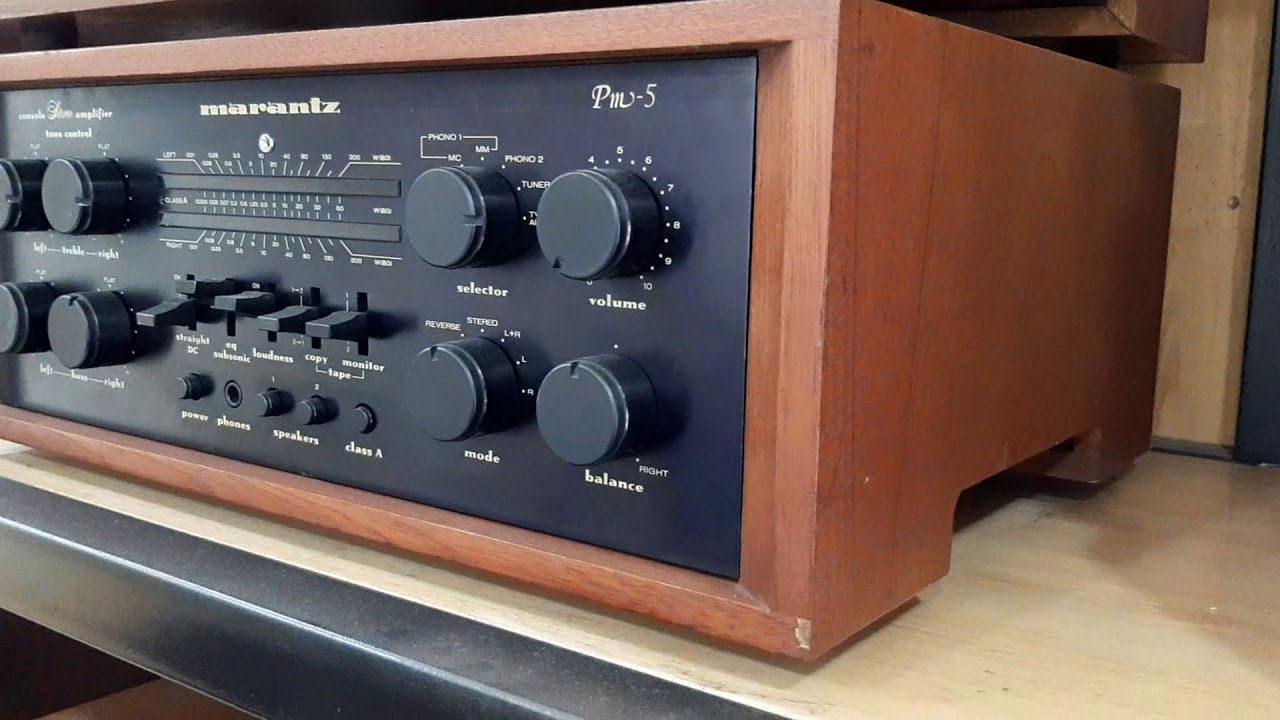 07/02/20 Marantz PM5 & Marantz PM6 ghép được nhiều loa hay - YouTube