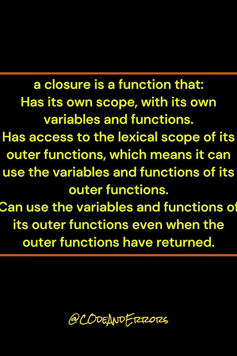 Closure In Js Most Asked Interview Questions Coding Interviewq Interview Youtube