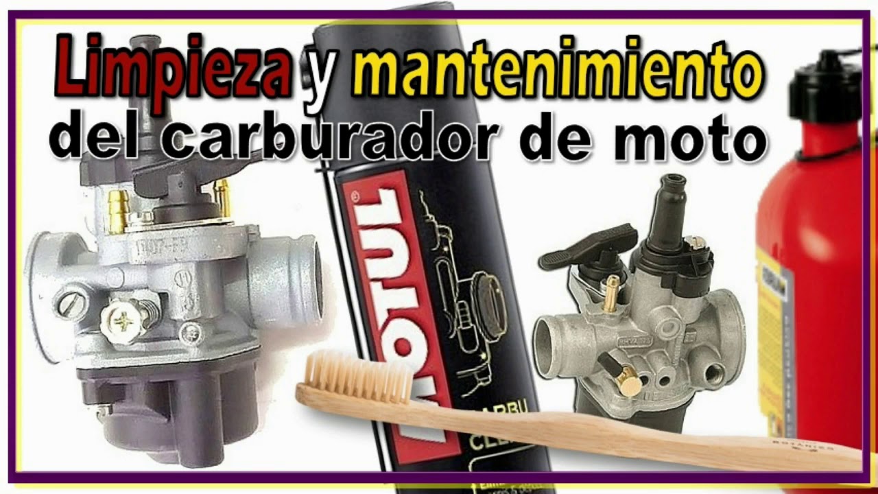 ¿Cómo limpiar el carburador de una moto con Motul P1 Carbu Clean? Derbi ...