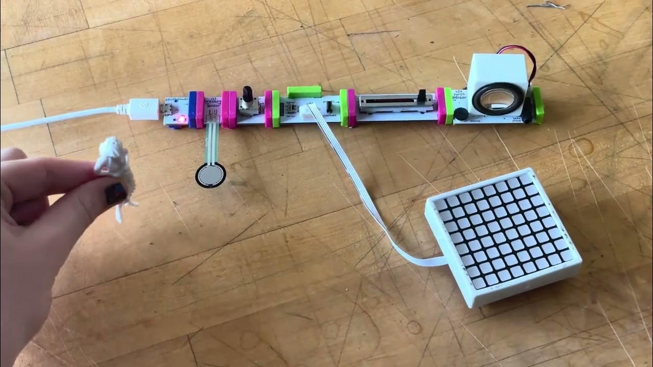 Exhibit Interaction "littleBits" Representation - YouTube