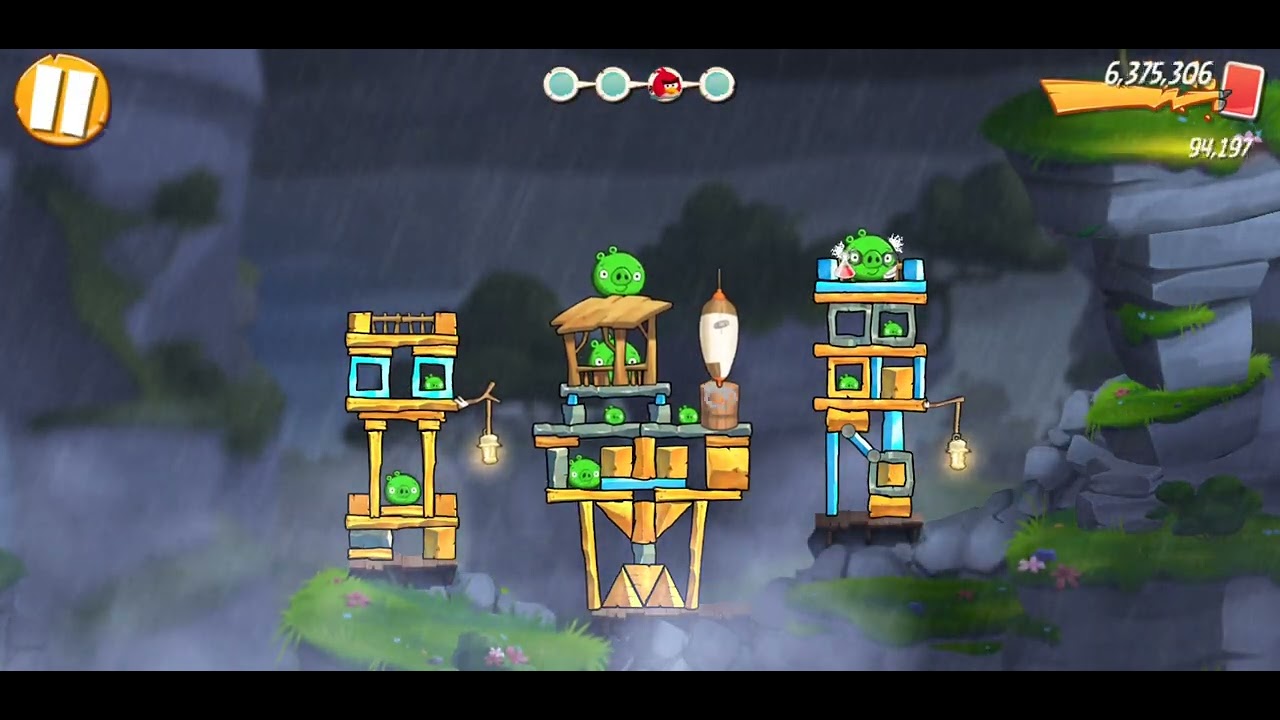 Playing Angry Birds 2 Daily challenge! *FAIL* - YouTube