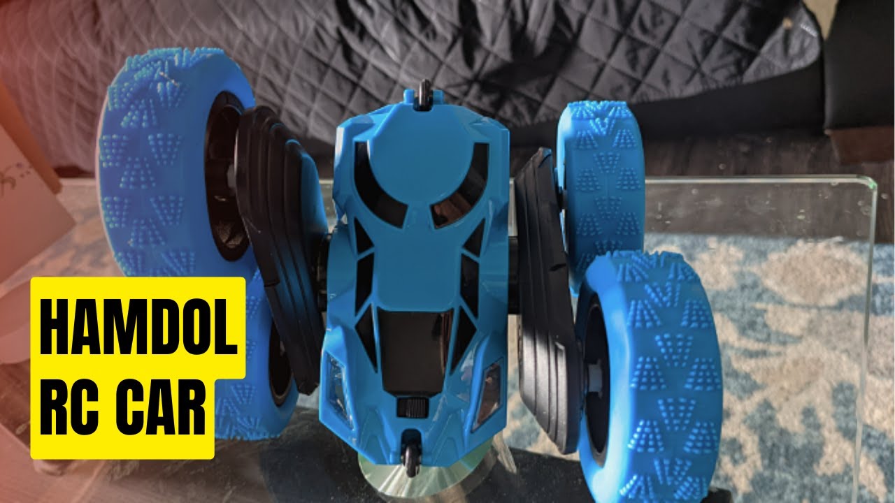 Hamdol Remote Control Car Double Sided 360°Rotating 4WD RC Cars - YouTube