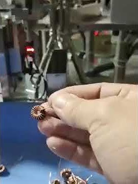 Differential Mode Magnetic Ring Inductance Automatic Winding Machine - YouTube