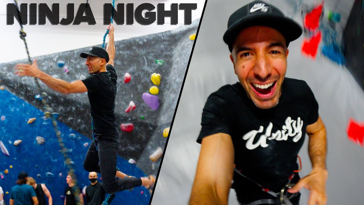 Most fun I've ever had at the bouldering gym - Ninja Night '22 Recap ...