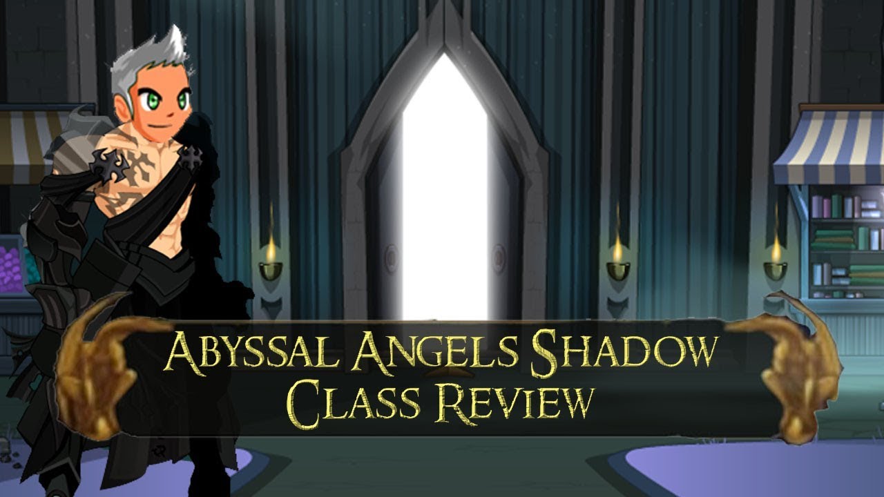AQW Abyssal Angels Shadow Class Review | New God Class? - YouTube
