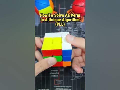 How To Solve The Aa Perm (Unique Algorithm) (PLL) - YouTube